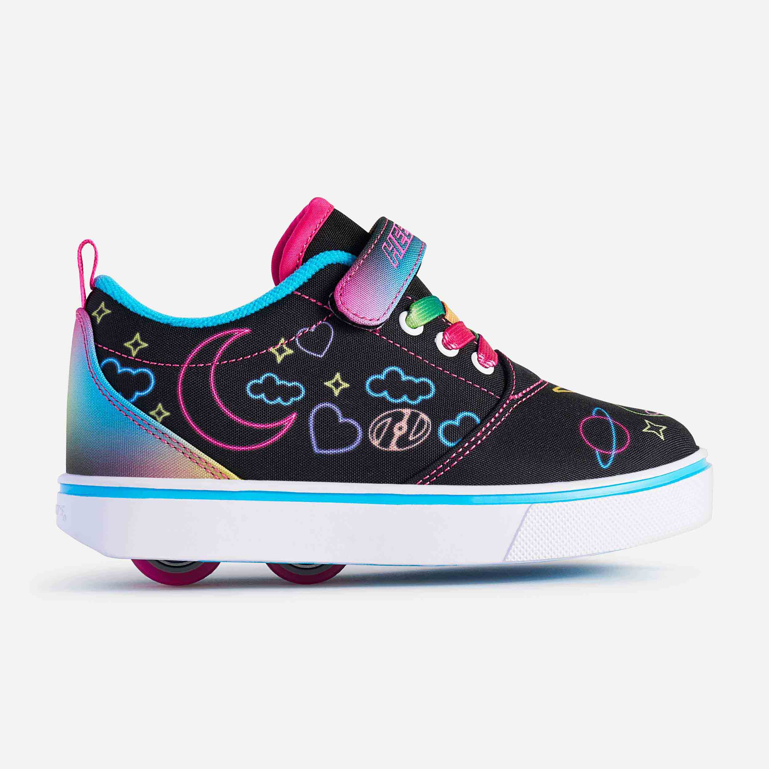 Heelys | Pro 20 Prints X2 | Black/Hot Pink/Multi – Heelys UK